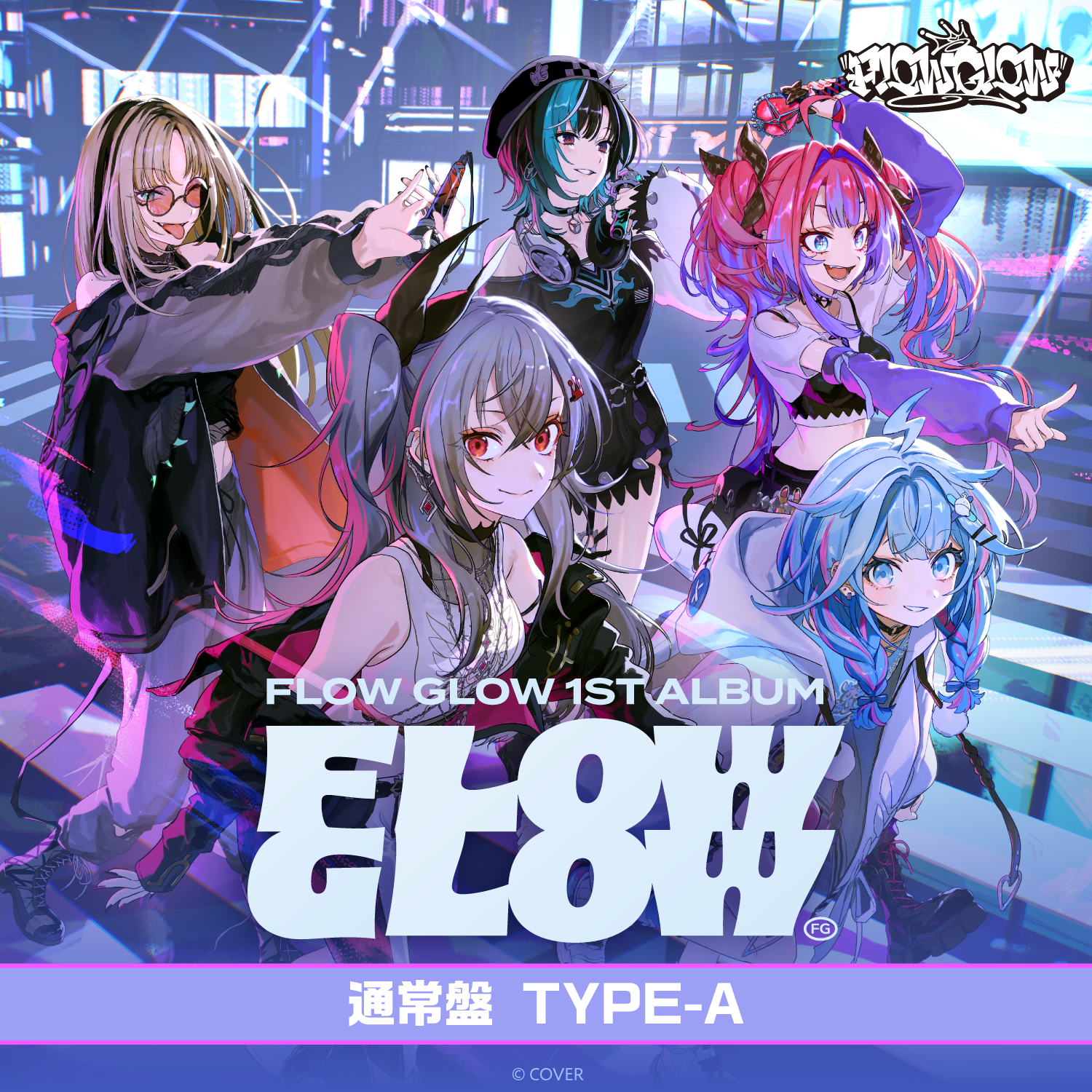FLOW GLOW 1st Album "FLOW GLOW" Regular Edition TYPE-A (Including ...